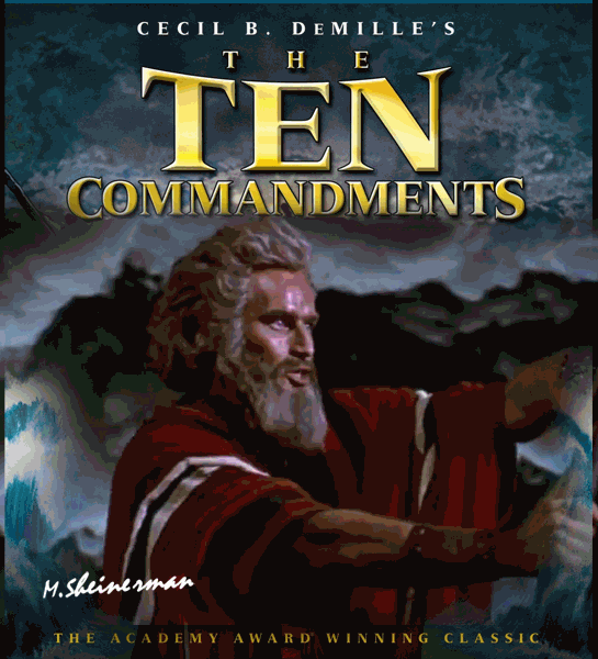 Animated Poster: The Ten Commandments 1956
