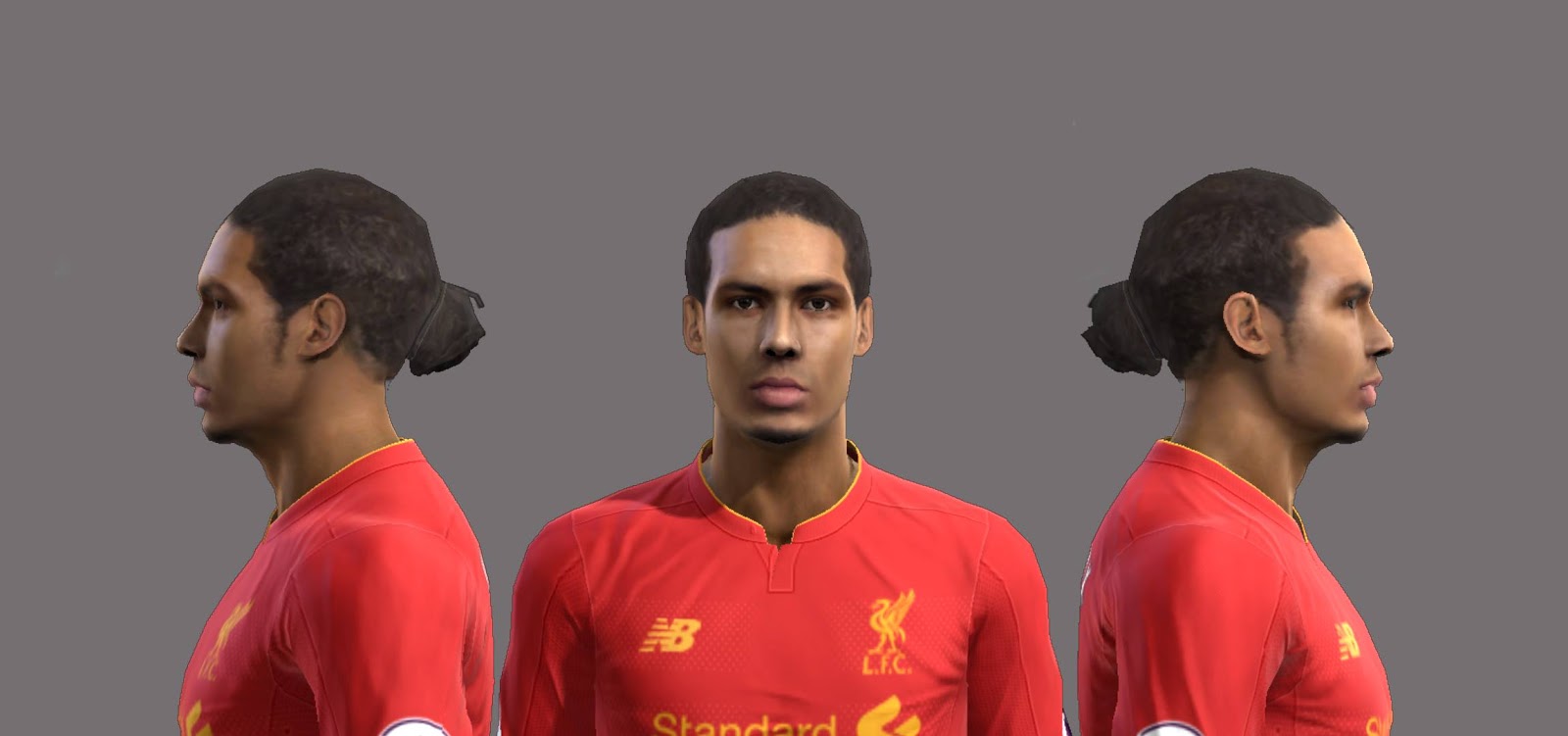 pes-modif: PES 2013 Virgil van Dijk face by EmreT