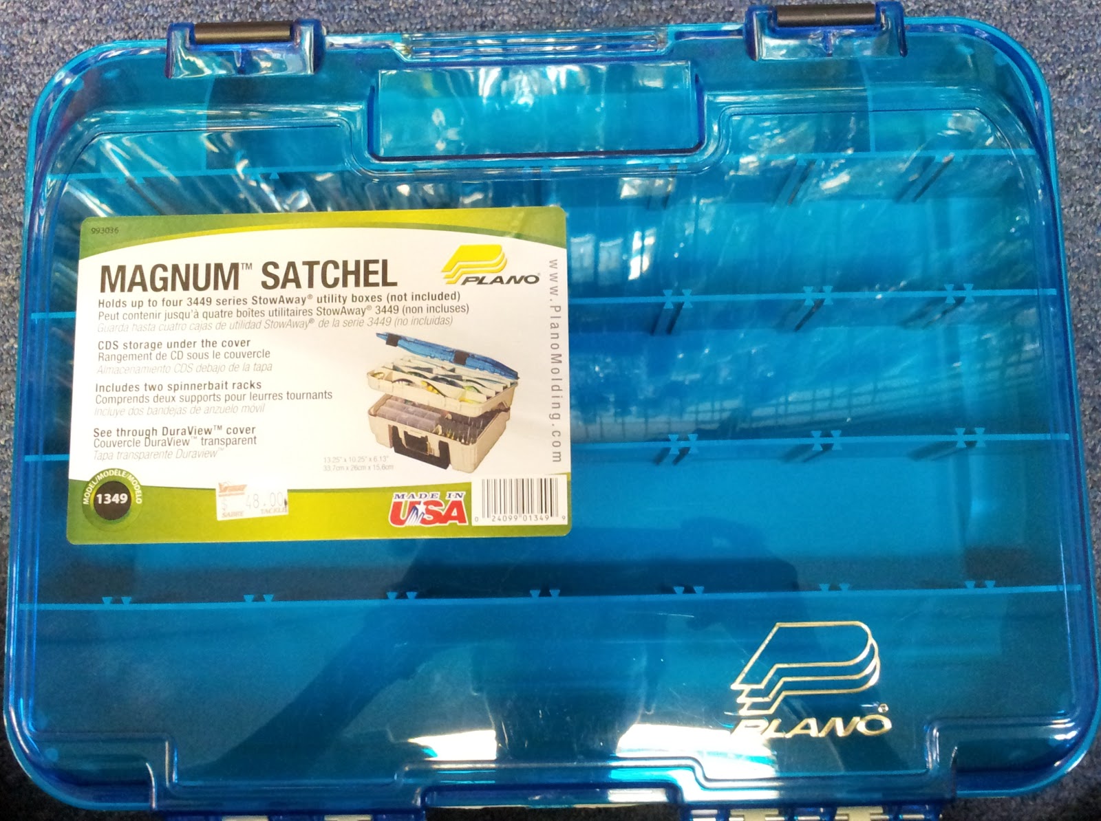 SABRE STROKERS: PLANO TACKLE BOXES