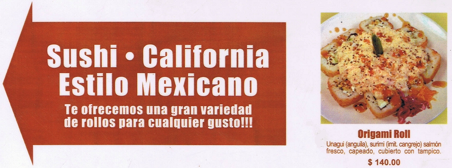 ORIGAMI EXPRESS: MENU