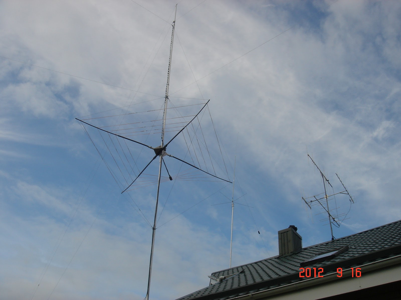 KONSTRUKCIJOS: COBWEBB antenna