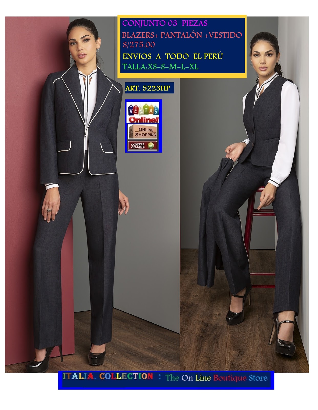 ITALIA.COLLECTION :UNIFORMES EJECUTIVOS DE MUJER - OFICINAS: UNIFORMES ...