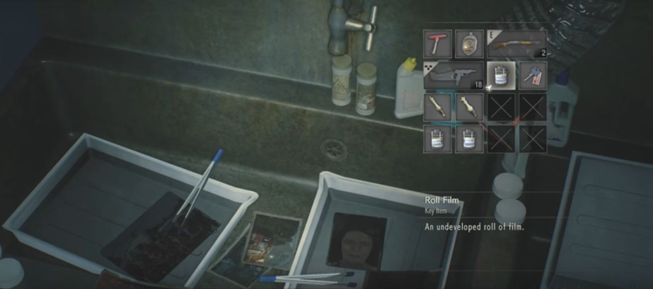 Resident Evil 2 Hiding Place Film, Leon Claire Item Locations
