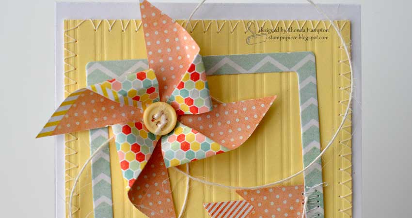 Stamp n Piece: Pinwheel Play - MIM #104