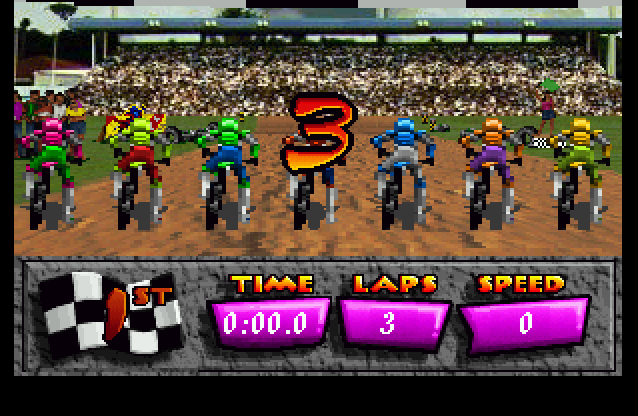 Super Adventures in Gaming: Motocross Championship (32X)
