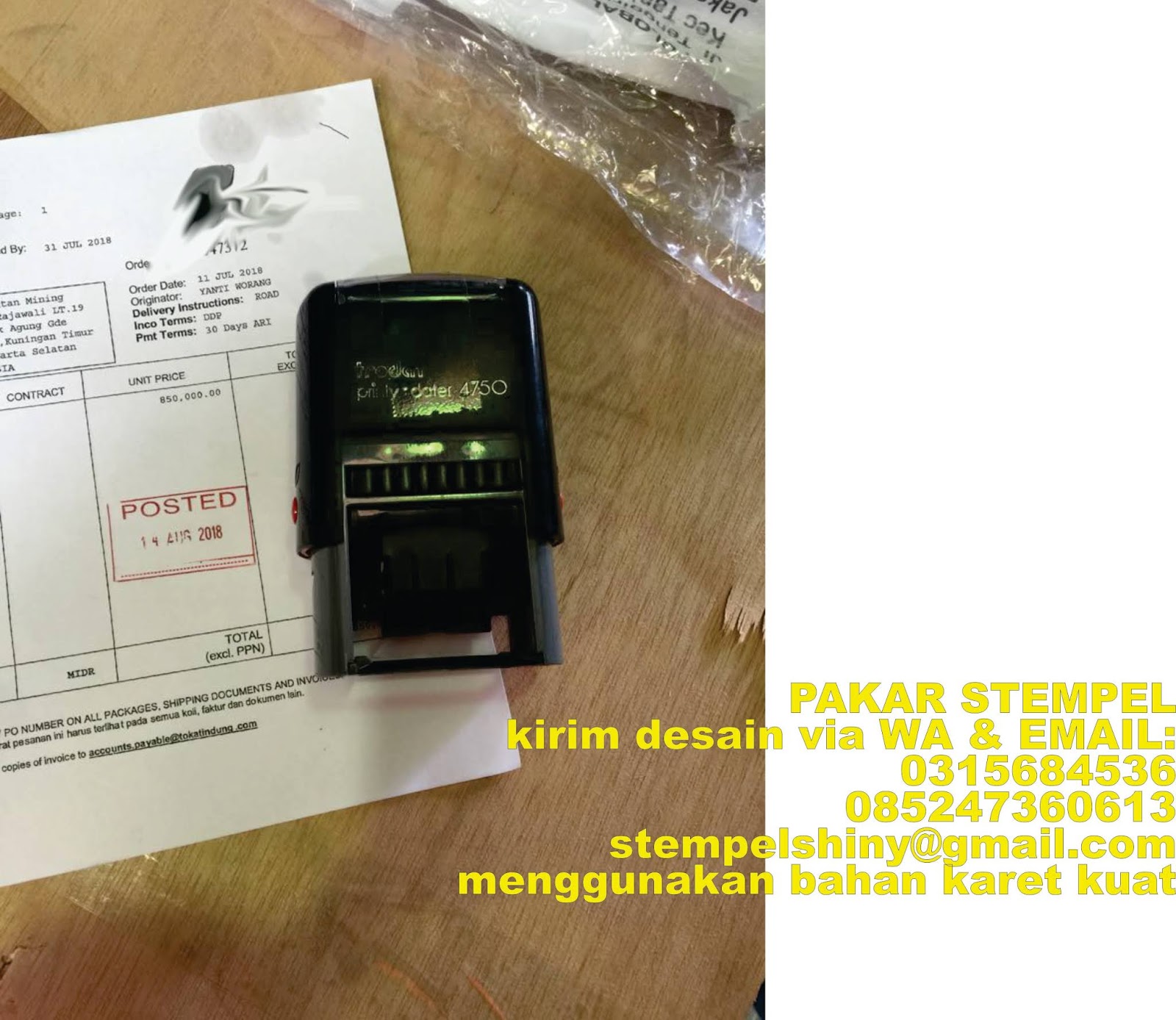pakar stempel: tempat bikin stempel
