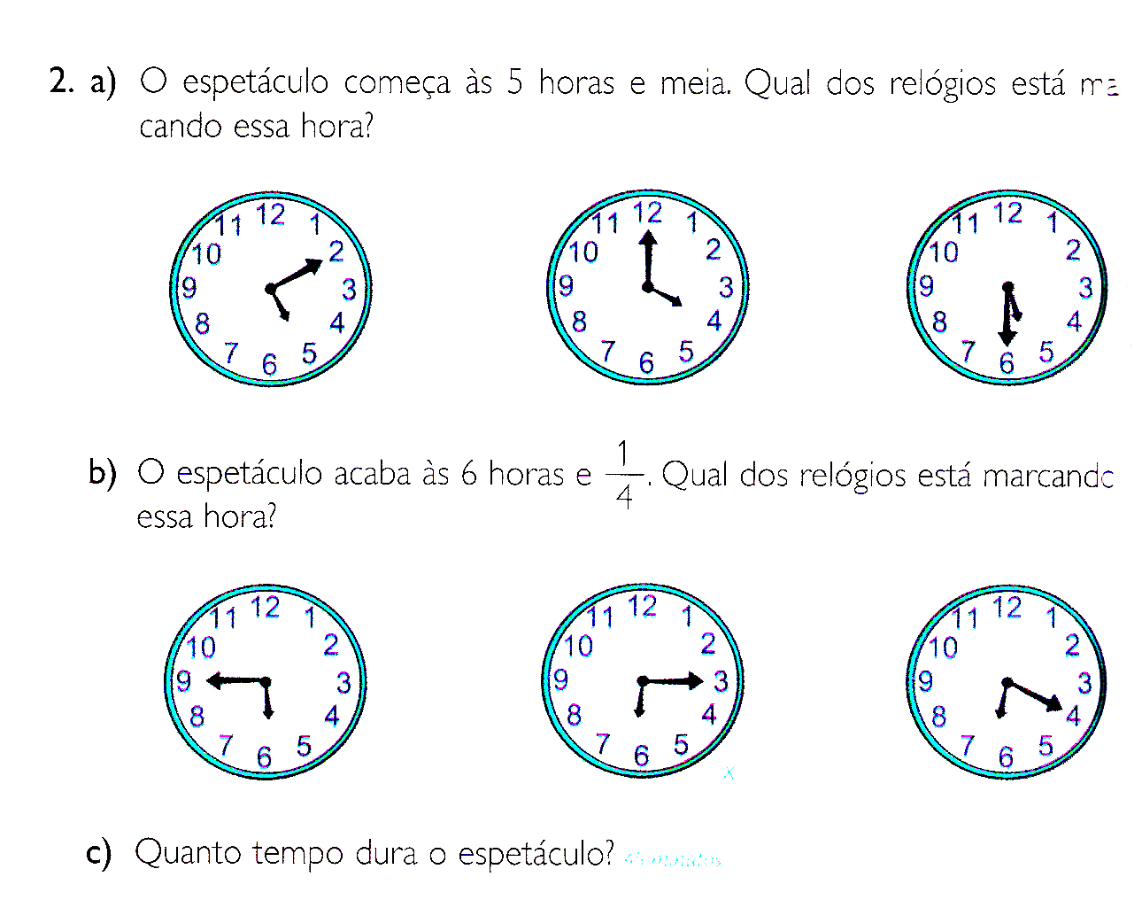 Cantinho da Dezinha: Qual é a hora?