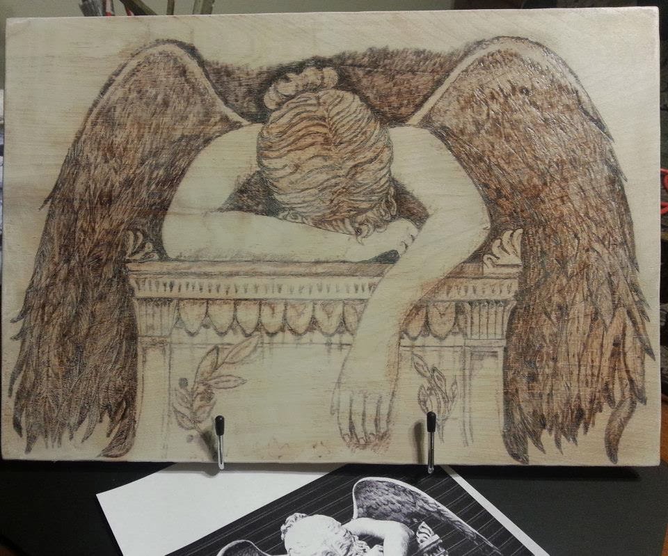 Knitting is a Romantic Drama: Grieving Angel