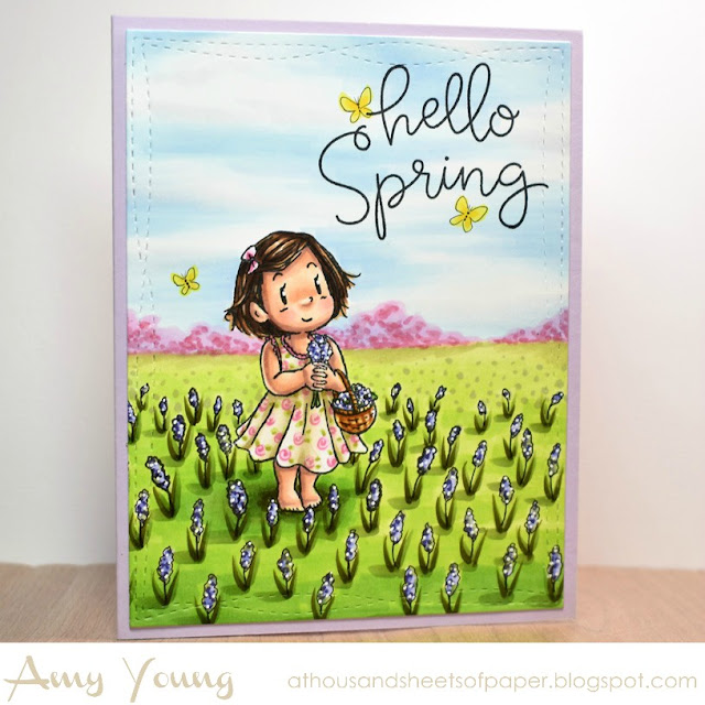 A thousand sheets of paper: Hello Spring...
