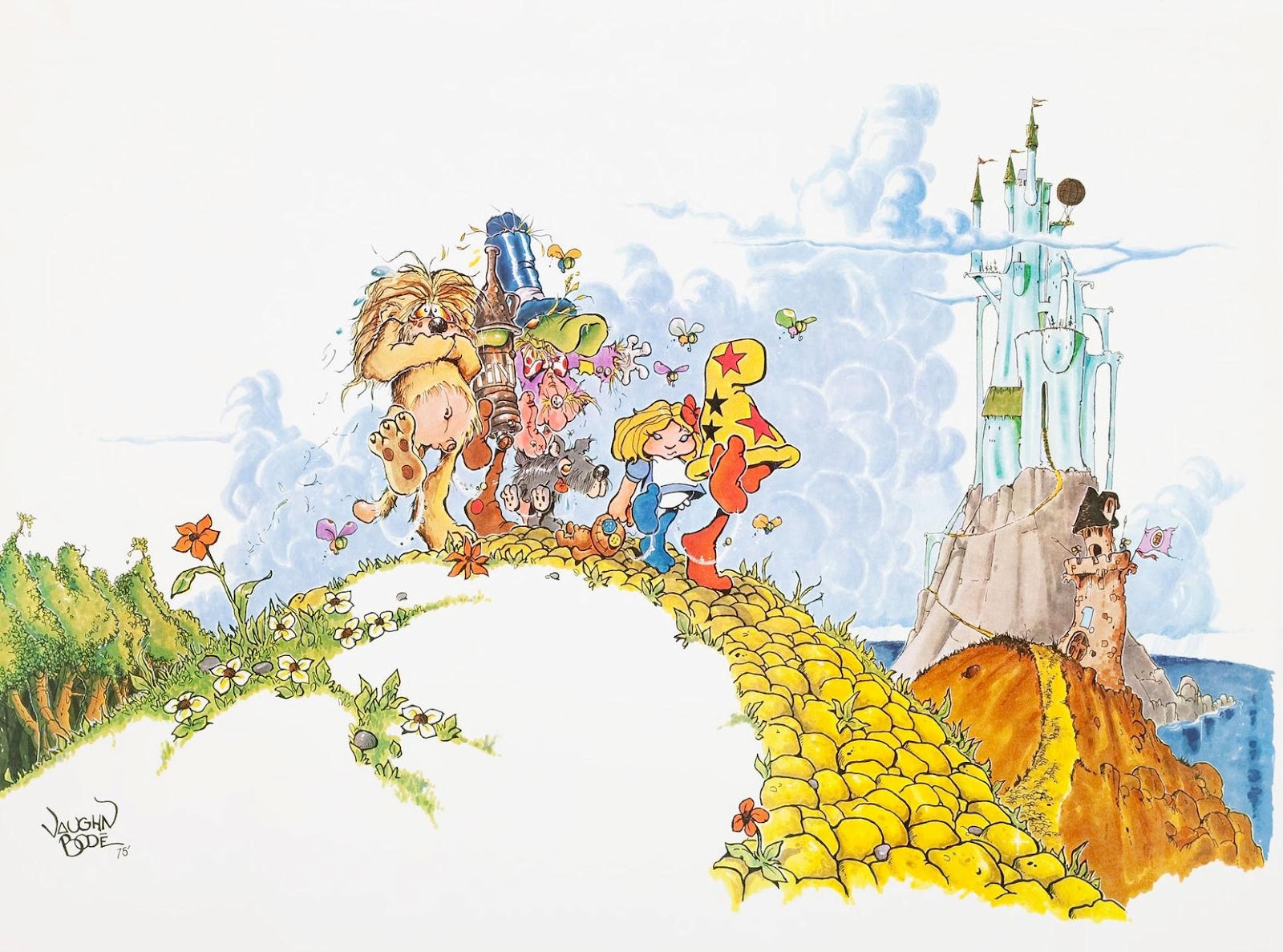 Cap'n's Comics: Some Vaughn Bode