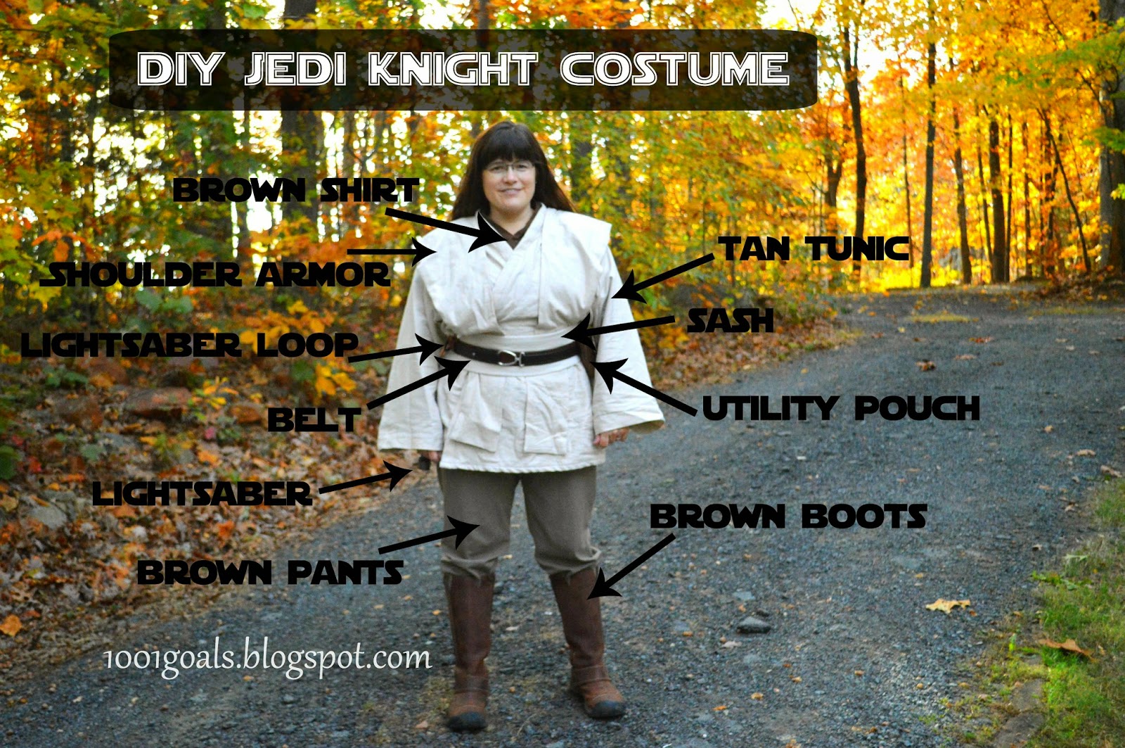 Homemade Jedi Knight Costume