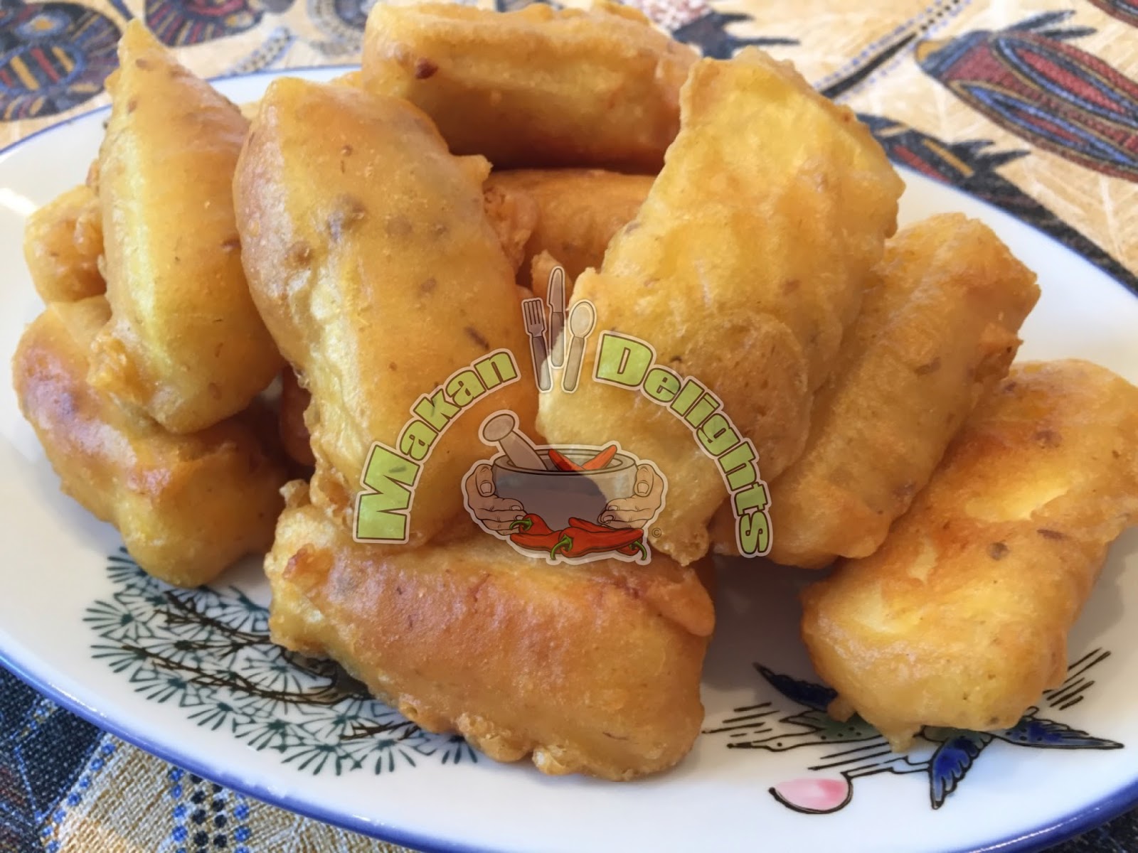 Makan Delights: Ubi Kayu Goreng Berempah (Spicy Fried Tapioca)