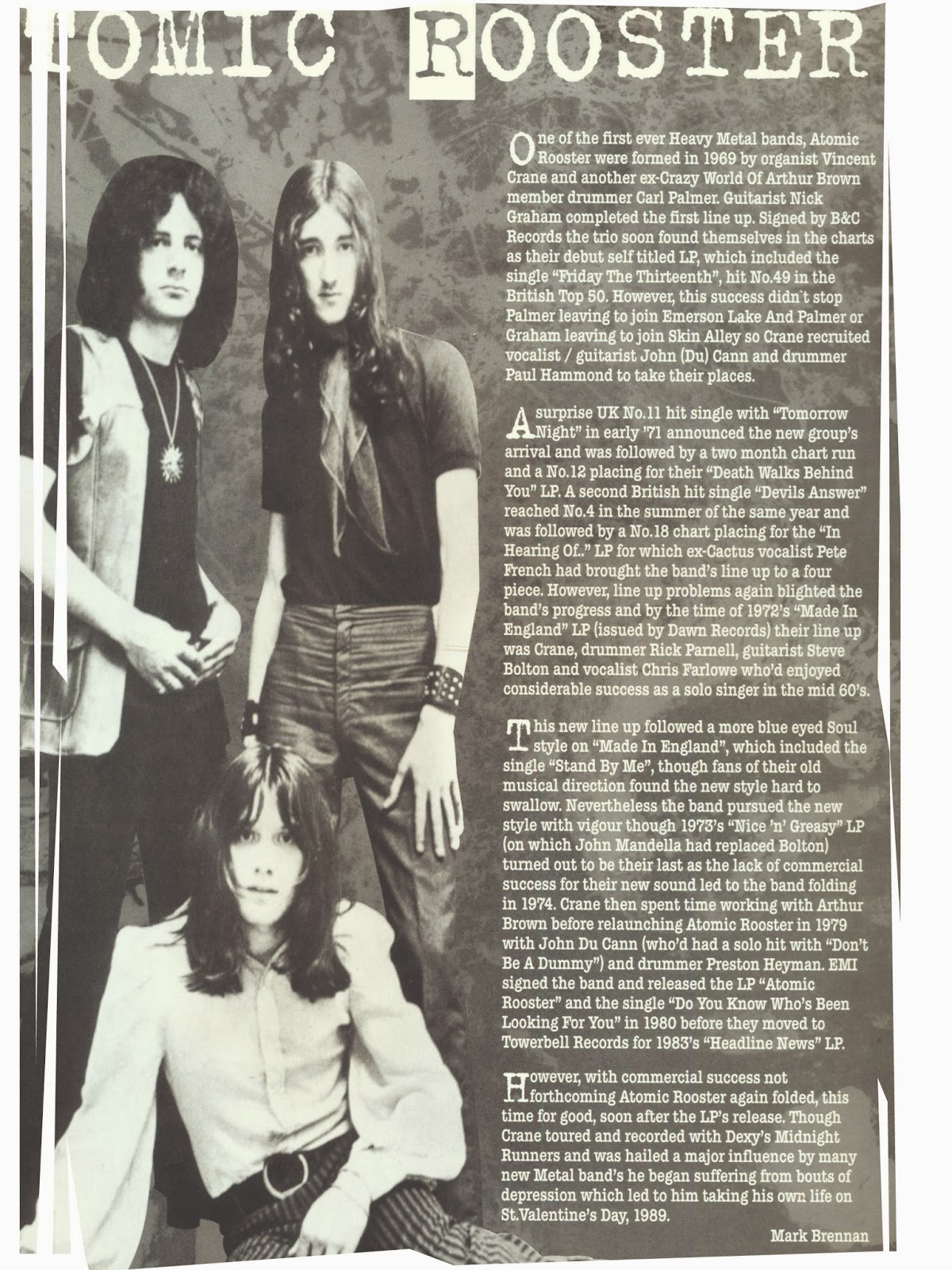 SIXTIES BEAT: Atomic Rooster