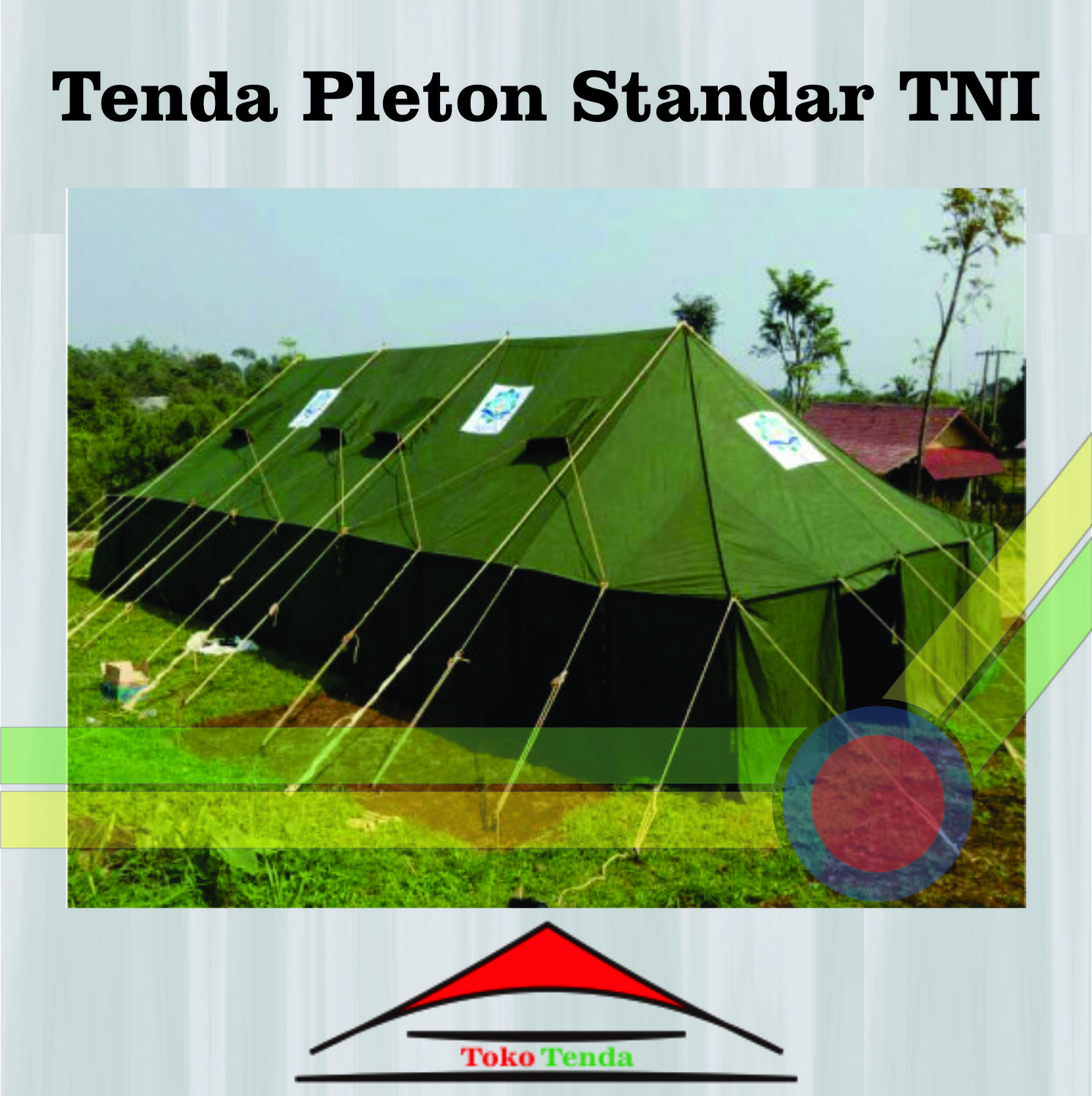Harga Tenda Pleton TNI | Harga Tenda | Toko Tenda