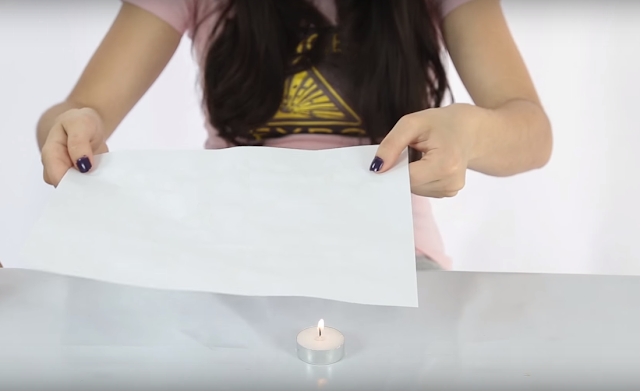 mensaje secreto con tinta invisible