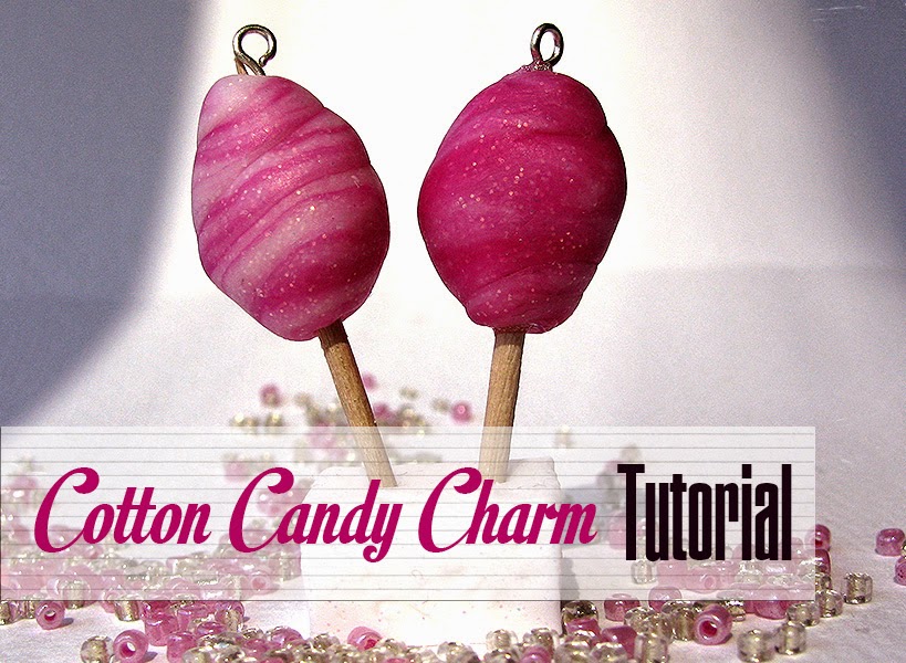 Polymer Clay Cotton Candy Tutorial