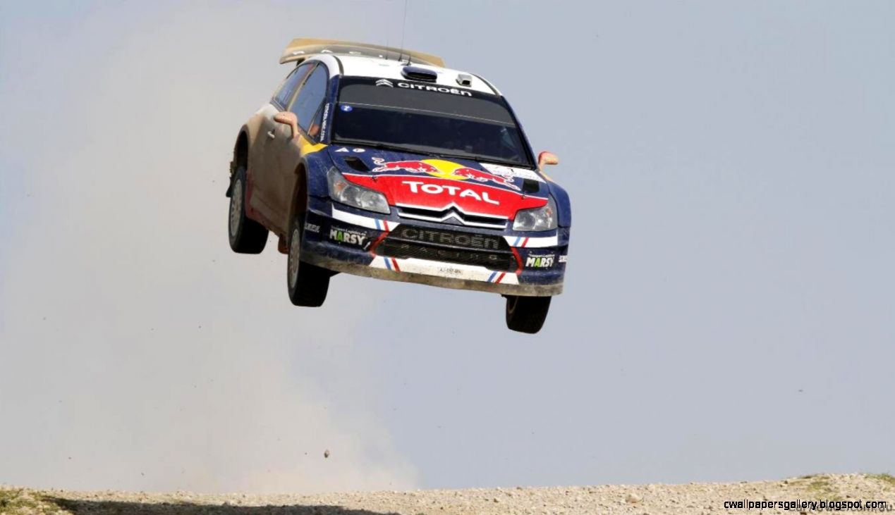 Rally Car Jump | Wallpapers Gallery