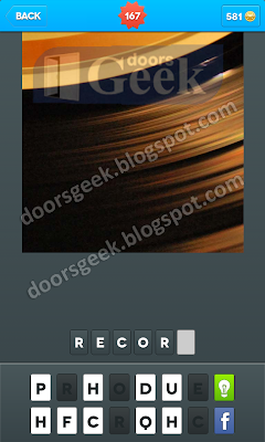 Zoomed In - Photo Word Game Level 167 ~ Doors Geek
