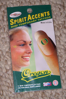 Quixii's Nails: 09/18/12 - Go Oregon Ducks! Nails