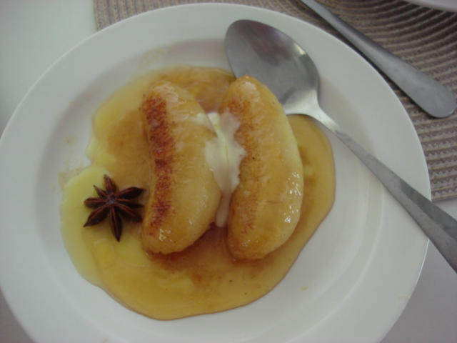 Panelinha da Fafah: Banana Maçã com Mel Karo