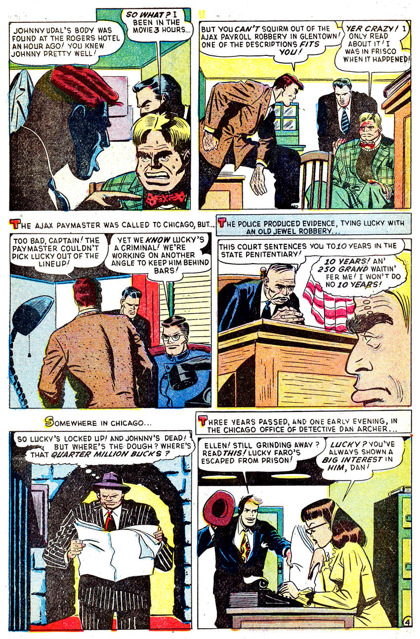 Pappy's Golden Age Comics Blogzine: Number 1653: Seven Dead Men