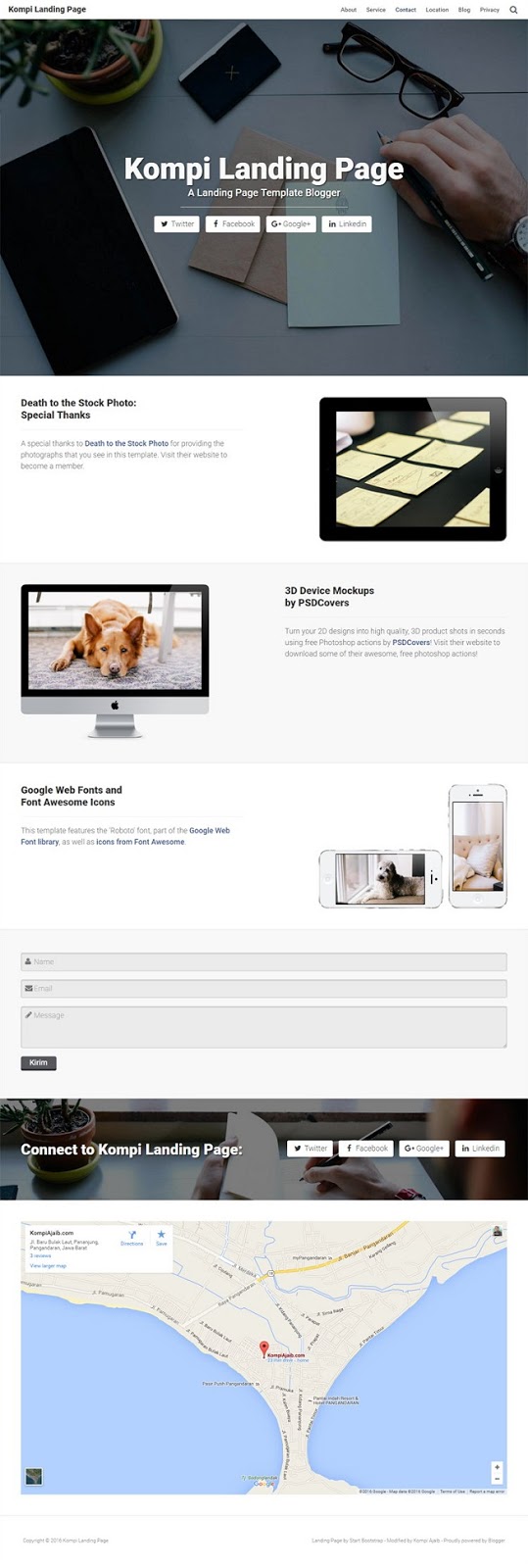 Cara Membuat Tampilan Blogspot Seperti Website