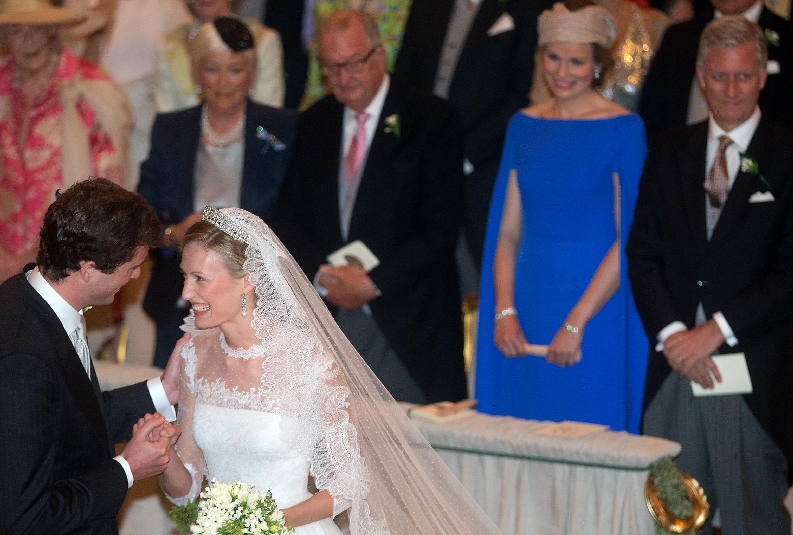 Queen Mathilde: Wedding: Amedeo of Belgium & Lili Rosboch