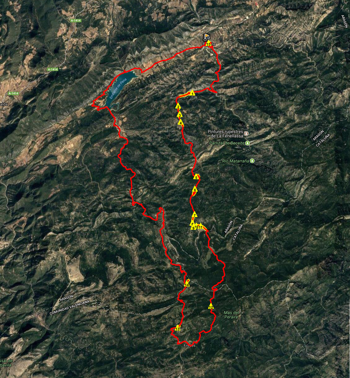 RUTAS x FRAGA: Tozal 3 Reyes - Els Ports de Beceite
