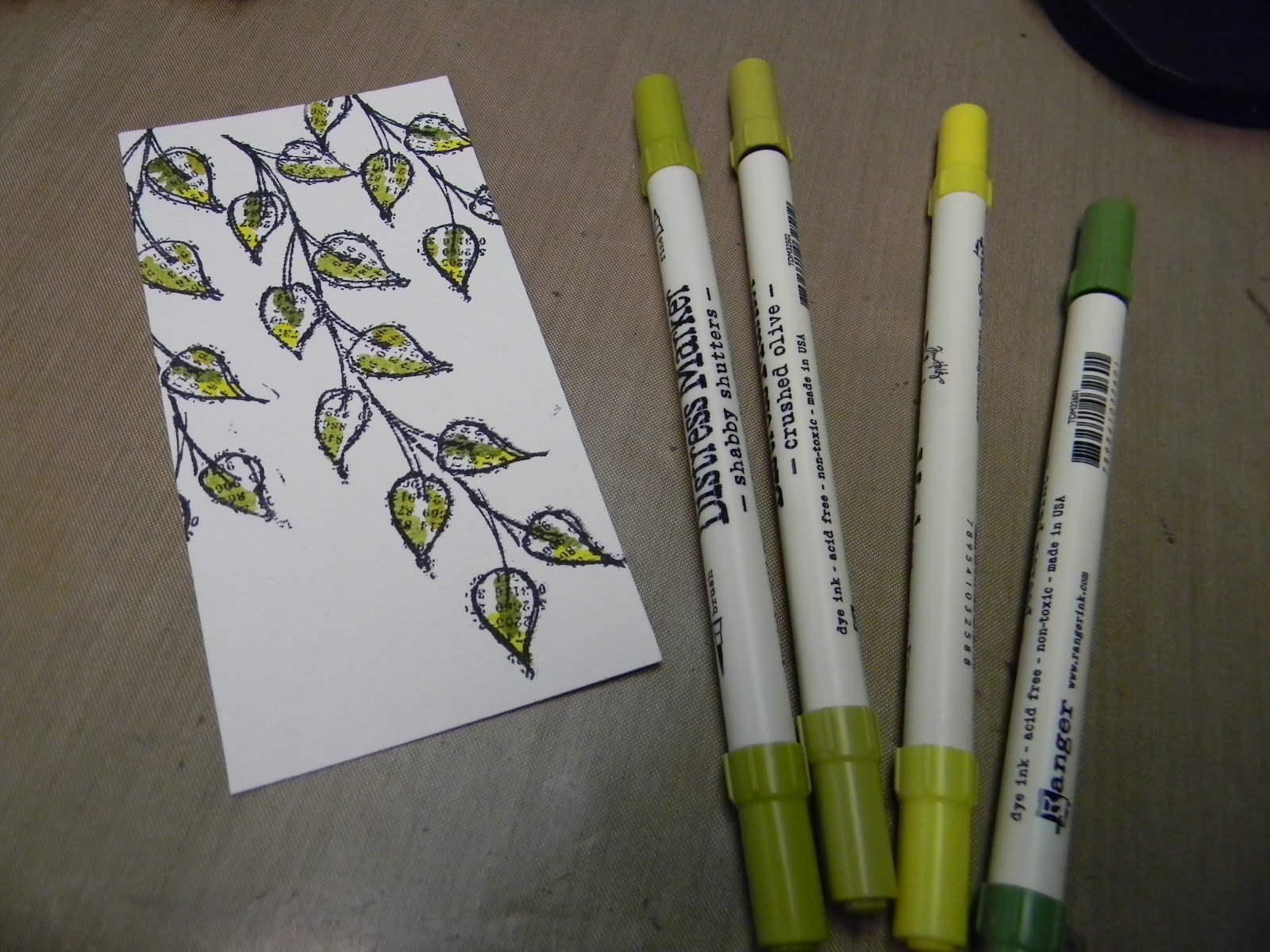 TFJB Inspiration Ave: FRIDAY FOCUS - Distress Markers