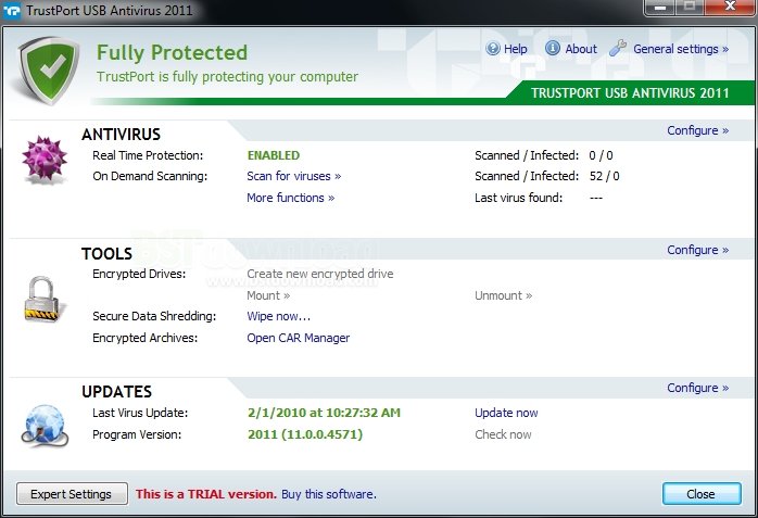 TrustPort USB Antivirus 2011 11.0.0.4614 Final ~ Ilmu Komputer ...