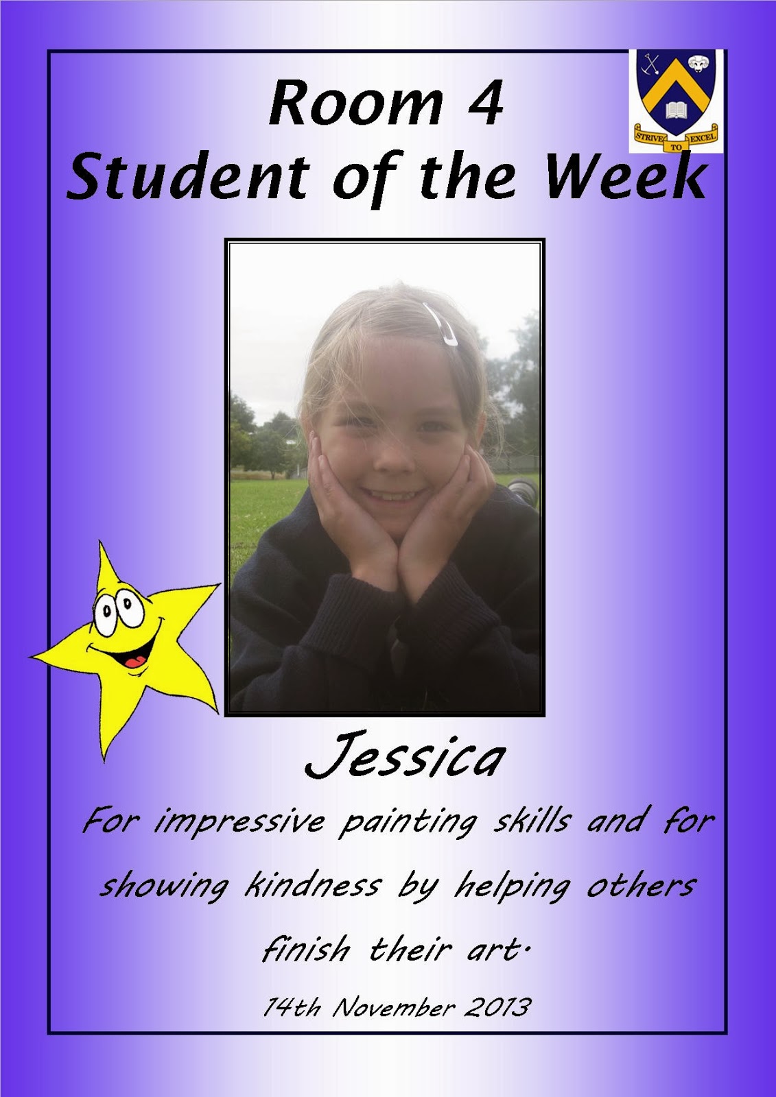 Room 4 Lawrence Area School: November 2013