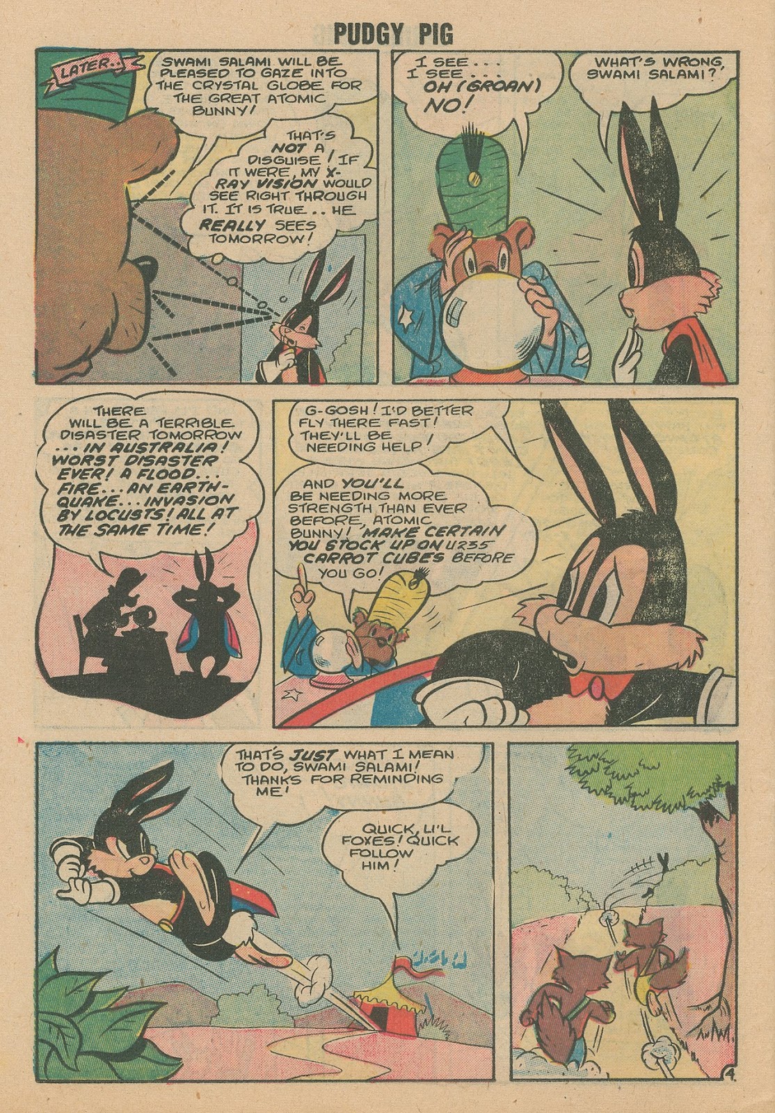 THE CHARLTON COMICS READING LIBRARY: PUDGY PIG #1 September 1958