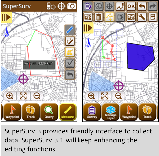 Supergeo Blog: The Newest Android-powered Mobile Survey GIS SuperSurv 3 ...