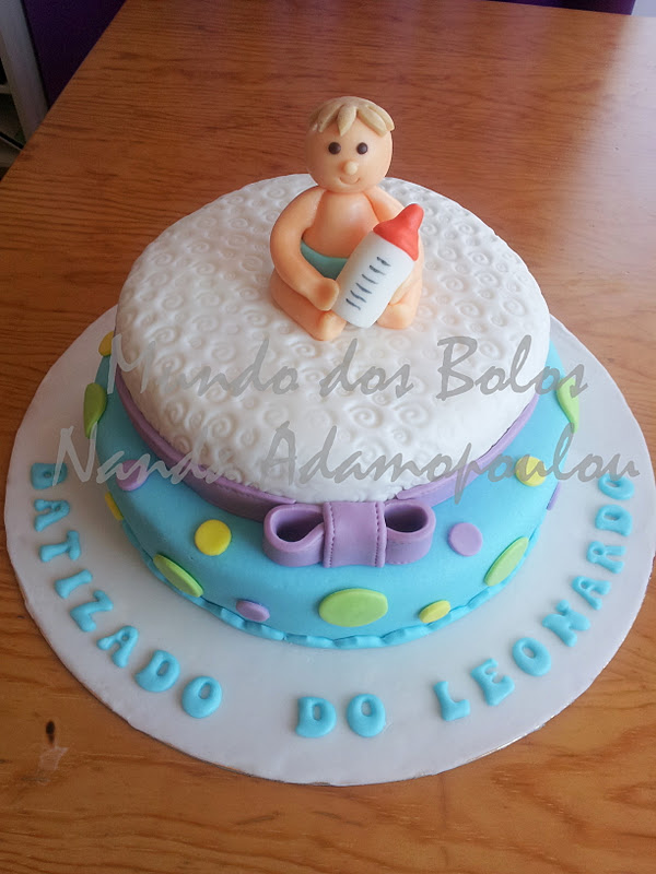 Nanda Adamopoulou - Cake Design : Bolo Bebé 2