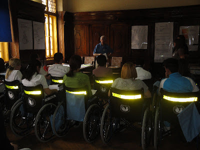 Jim and Debby: Wheelchair Training...