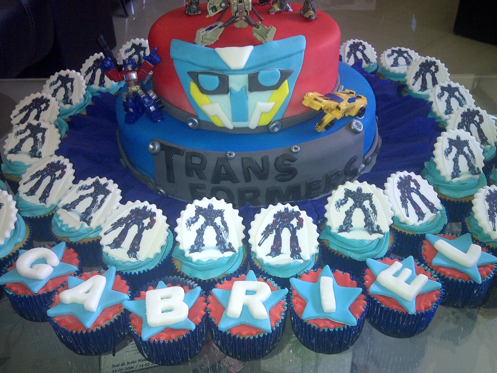 Torta de Transformers