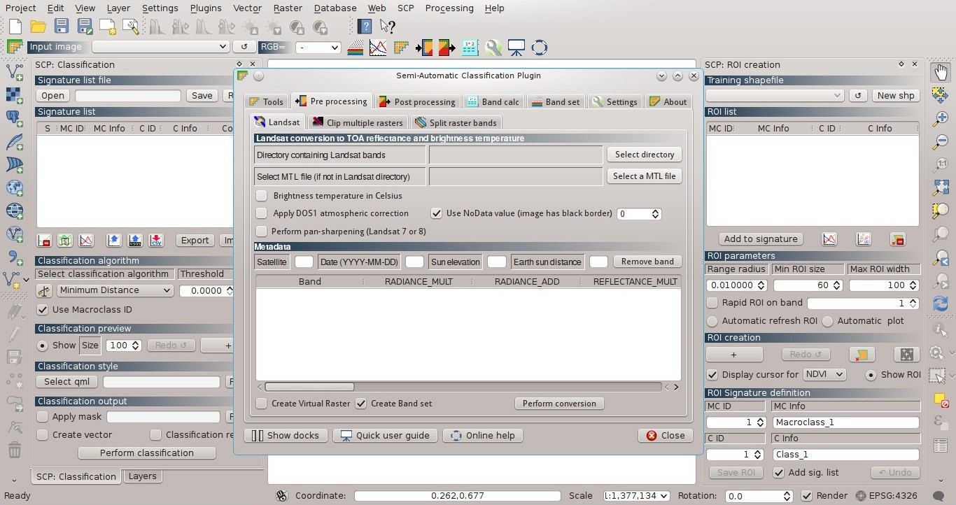 From GIS to Remote Sensing: Major Update: Semi-Automatic Classification ...