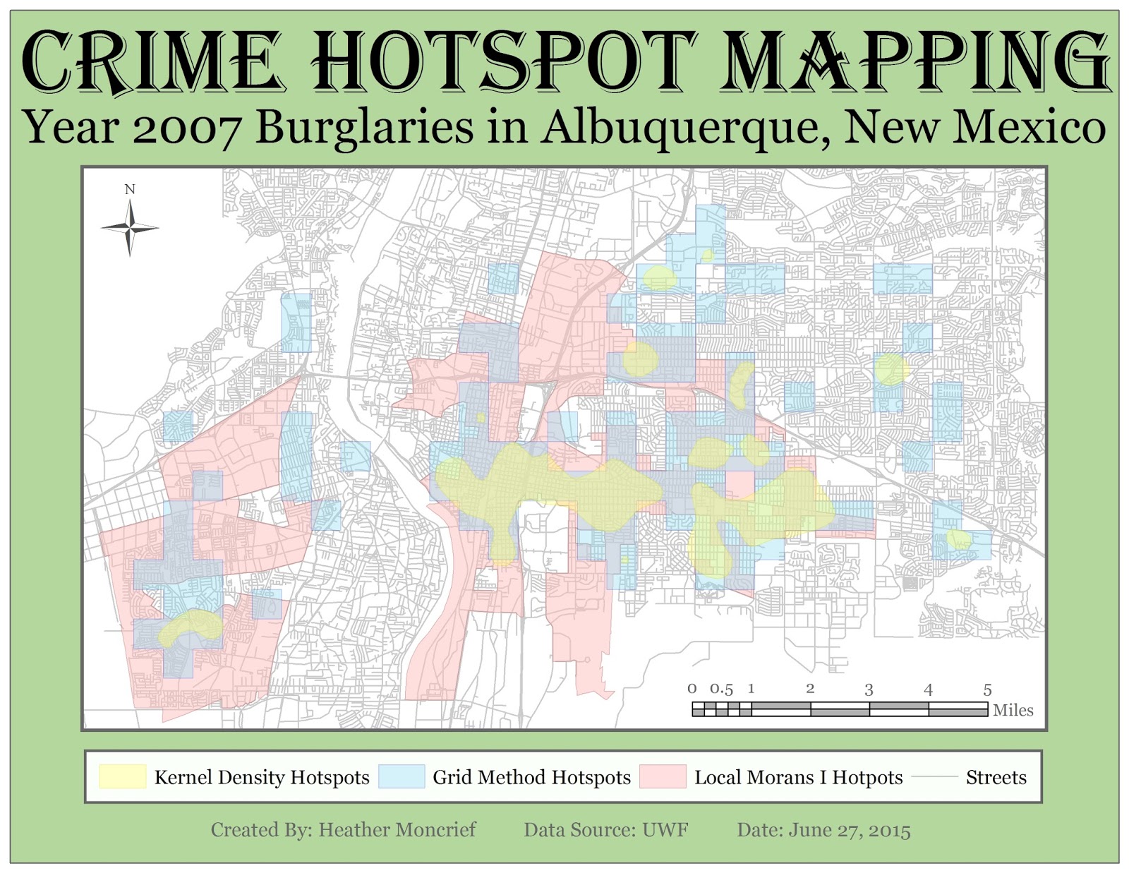 GIS Journey: Week 6 - AppsGIS - Hotspot Analysis