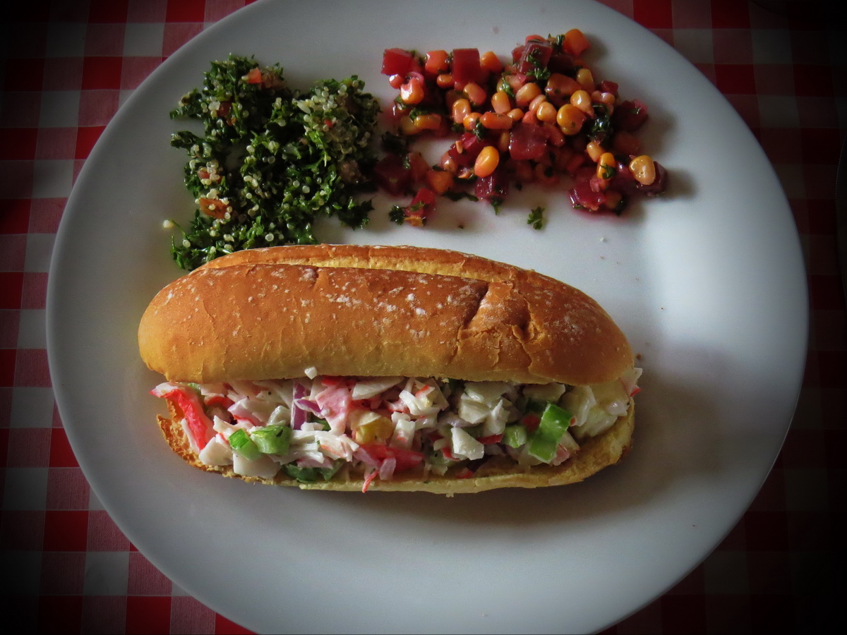 Guédilles à la Goberge