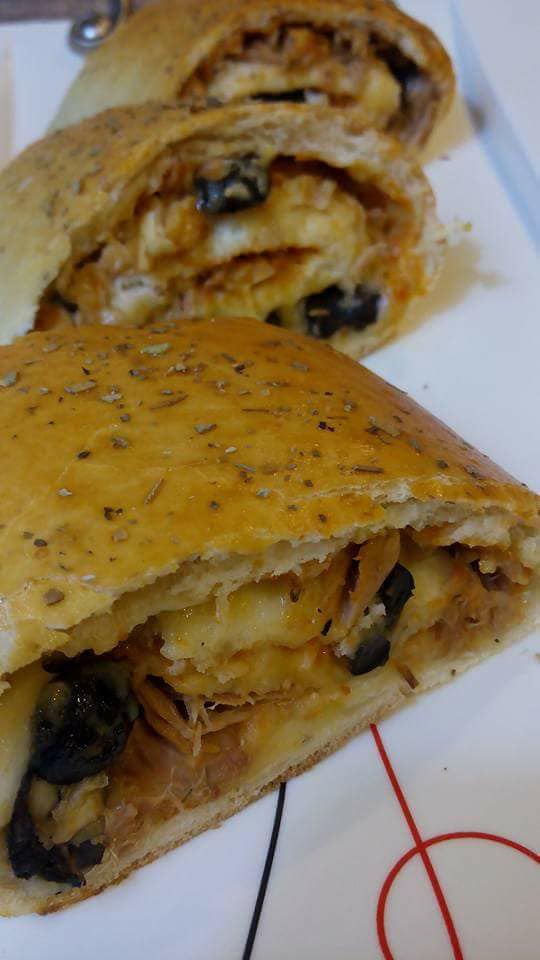 Recette du pizza roulé