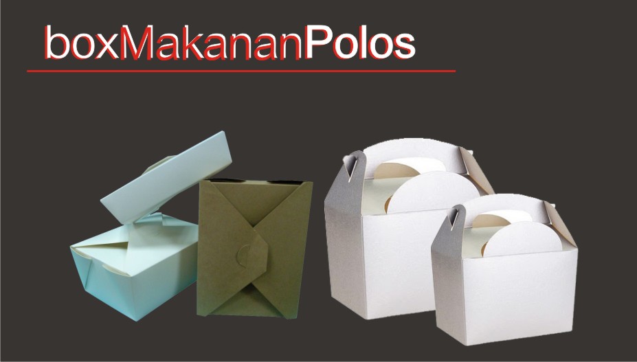Box / Kemasan Makanan desain polos minimalis bahan art carton, karton ...