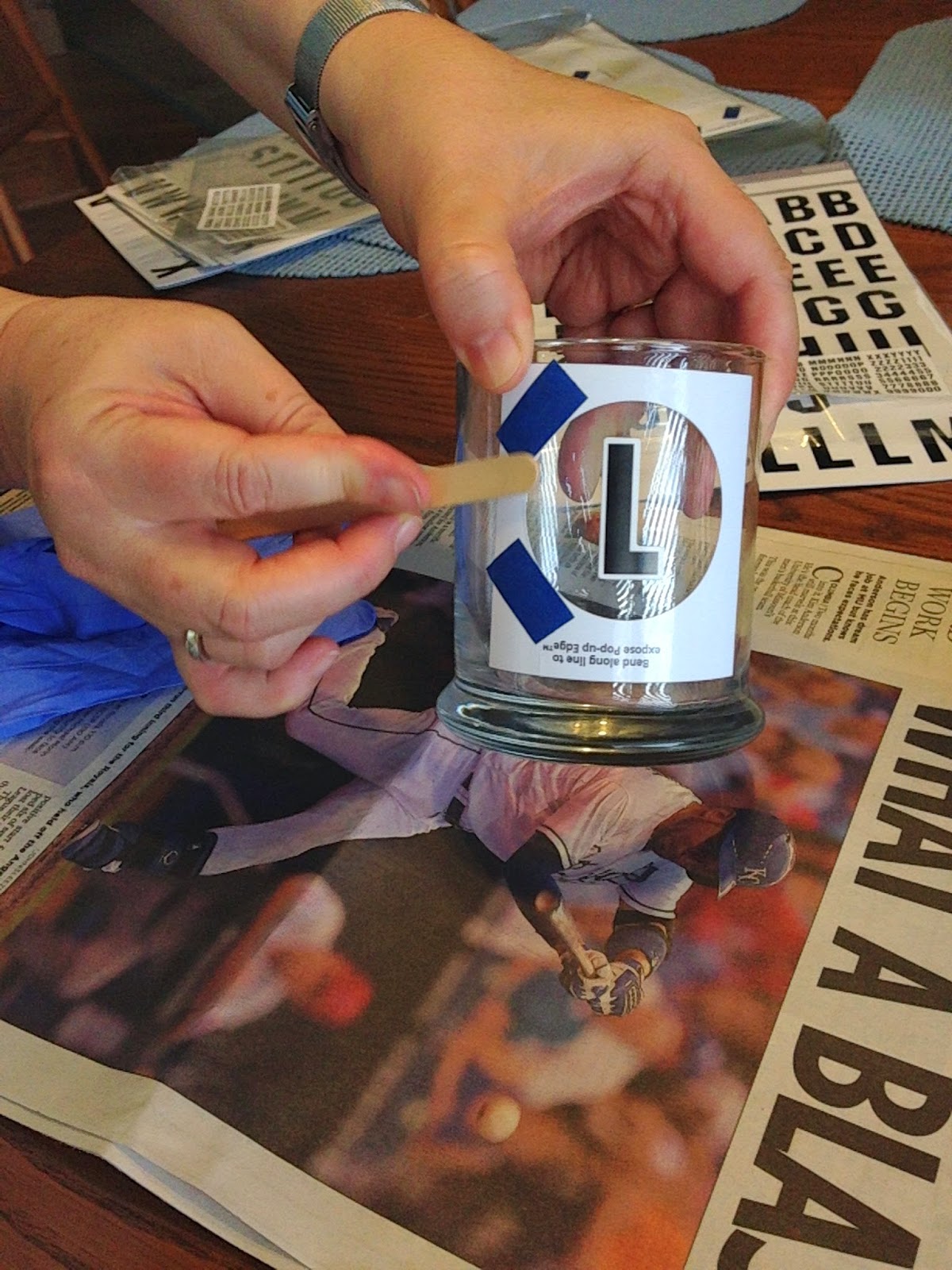 lew party of 2: DIY: Etching!