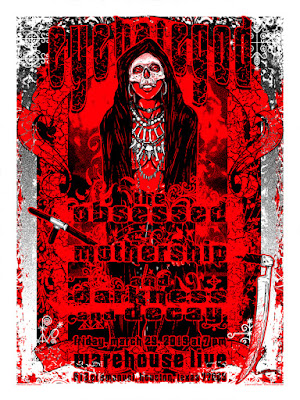 INSIDE THE ROCK POSTER FRAME BLOG: Kyler Sharp EyeHateGod Houston ...