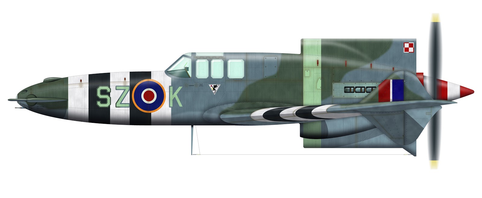 Aero Chifladuras y variantes: XP-55 Ascender ........