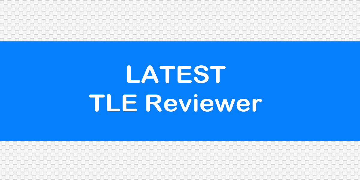 Latest TLE Reviewer 26 - LET EXAM - Questions & Answers