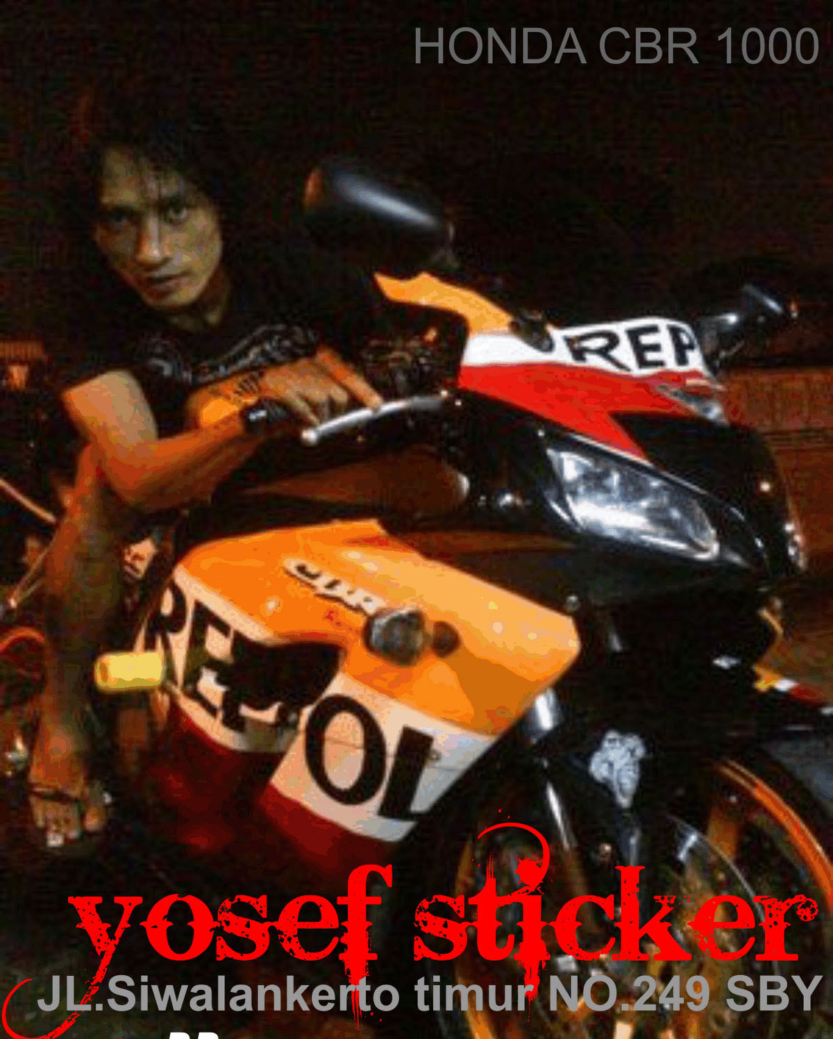 YOSEF CUTTING STICKER (SURABAYA CUTTING STICKER NINJA 250) STICKER ...