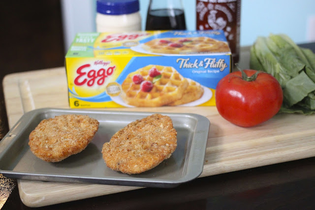 borrowed heaven: Fried Chicken & Waffle Sandwiches