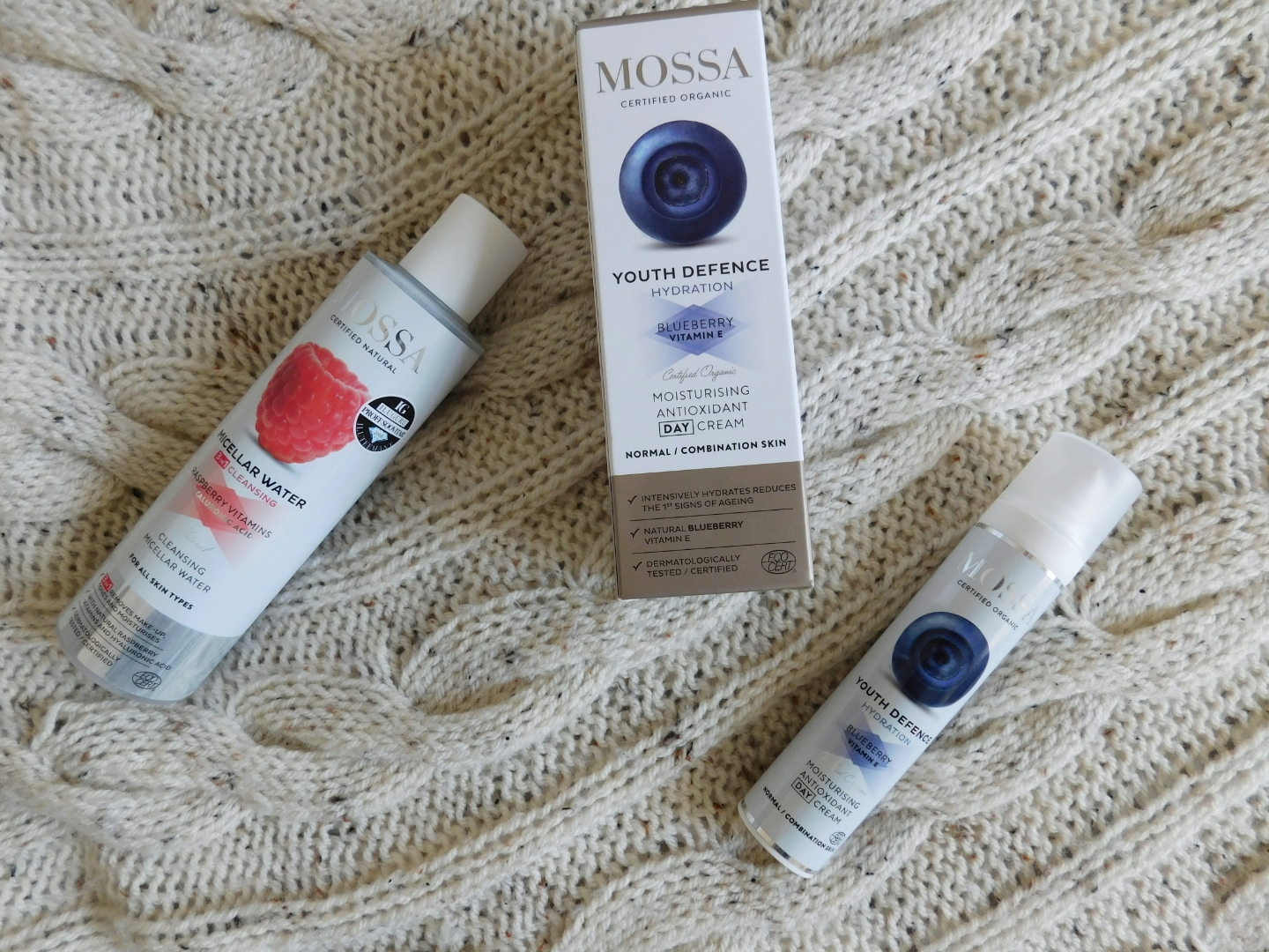 Emlovy: MOSSA day cream and micellar water