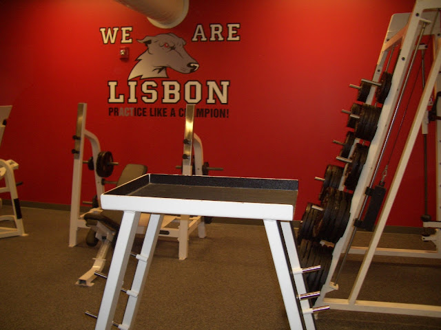 The Lisbon Reporter: LISBON'S NEW GYM OPENING
