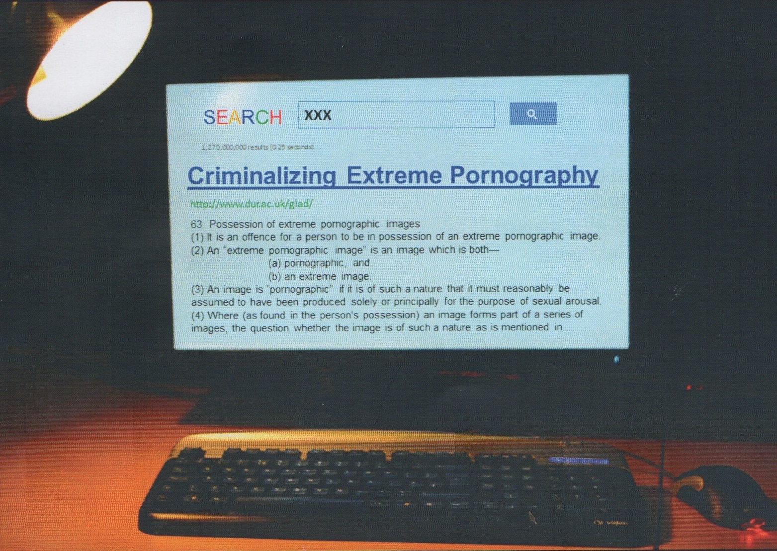 Issues Of Humanity Extreme Porn And The Law What Can Be Done And What Should Be Done